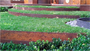 Formboss Steel Garden Edging for a beautiful garden